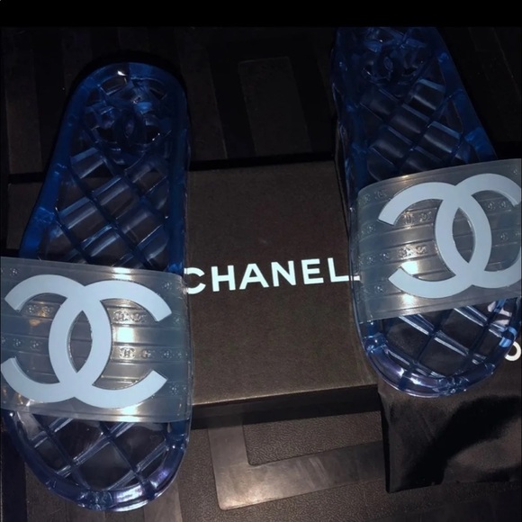 Shoes | Chanel Pool Slides | Poshmark